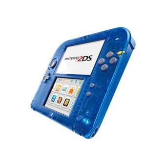 Console Nintendo 2DS Bleue Transparente + Pokémon - Console rétrogaming ...