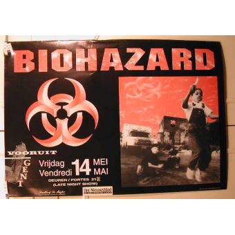 Biohazard - 70x100 cm - AFFICHE / POSTER - Achat & prix | fnac