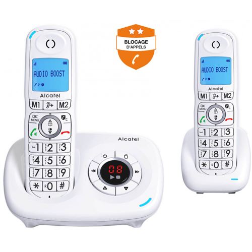 Alcatel Comfort XL585 Voice Duo - Snoerloze telefoon - antwoordsysteem ...