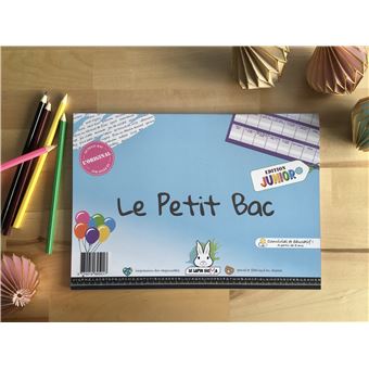 Le Petit Bac - Edition Junior - Jeu de culture générale - Achat & prix ...