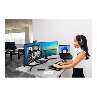 Kensington Pro Fit Ergo TB550 Trackball - Souris verticale - ergonomique - optique - 9 boutons ...