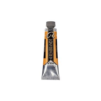 Peinture à l'huile extra-fine en tube aureoline 40ml - Rembrandt ...