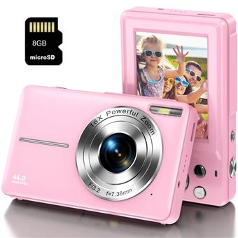 Caméra numérique compacte SZSMART DC403 FHD 44MP zoom 16X écran 2.4 ...