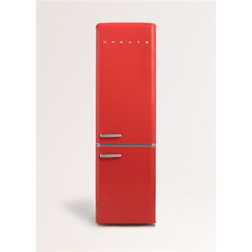 Réfrigérateur Create 244L Rouge Fridge Stylance - Réfrigérateur ...
