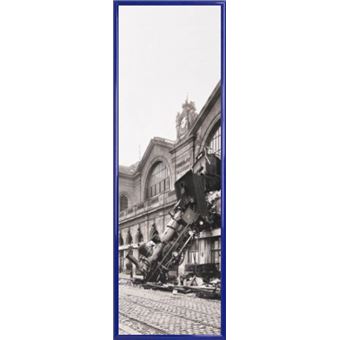Poster Reproduction Encadré: Trains - Accident Ferroviaire À La Gare ...