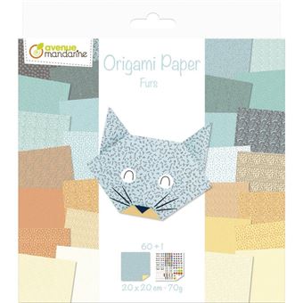 Kit Origami - 20 x 20 cm - 60 feuilles - Origami - Achat & prix | fnac