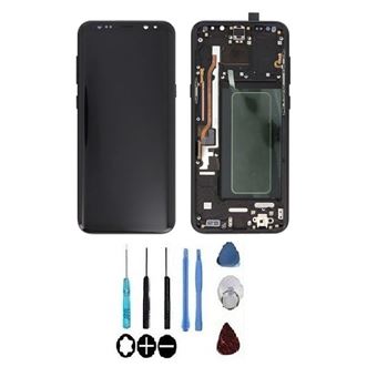 Original Ecran LCD & Vitre tactile Noir Assemblés Sur Châssis Pour ...