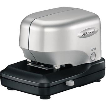 REXEL agrafeuse électrique Stella 30, argent/noir - Agrafeuse et agrafe ...
