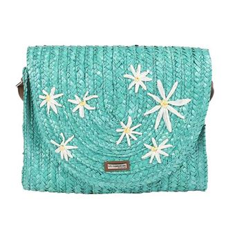 Les Tropeziennes par M.Belarbi - Sac bandoulière tressé Koa - turquoise - 12590 - Sac porté main ...