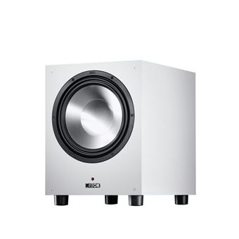 Caissons de Basses Hi-Fi CANTON - SUB 12.4 BLANC - Caisson de basses ...