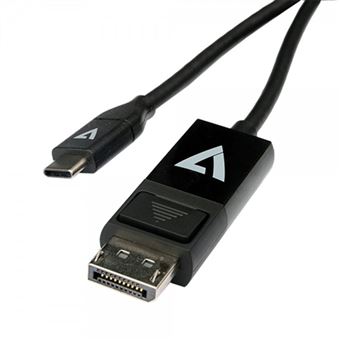 Adaptateur USB C vers DisplayPort V7 V7UCDP2M Noir - Câbles USB - Achat ...