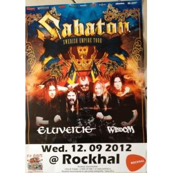 Sabaton - 40x60 cm - AFFICHE / POSTER - Achat & prix | fnac