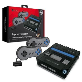 Hyperkin - Console Supa Retron HD Space Black - Super Nintendo et Super ...