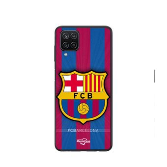 Behang Samsung Galaxy A12 FC Barcelona logo Maniacase - Coque et étui ...