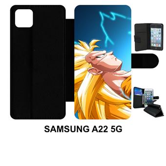 Etui My-Kase pour Galaxy A22 5G - dragon ball z gohan super saiyan 3 ...