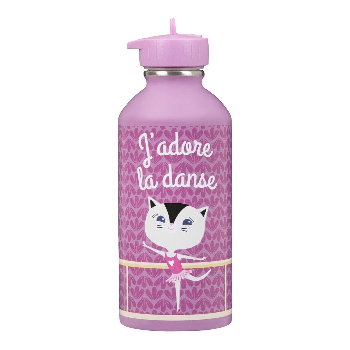 Gourde Inox Enfant - J'adore La Danse - Draeger Paris - Matériels de ...