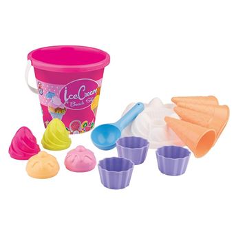 Simba Toys 107114092 - Ensemble de seaux Ice Cream - Jeu d'eau et de ...
