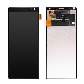 Bloc Complet pour Sony Xperia 10 Écran LCD Vitre Tactile Compatible Clappio Noir - Pièces ...