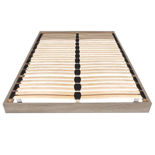 Sommier sur pied SOMKIT 160x200 / Chêne grisé - Achat & prix | fnac Sommier sur pied SOMKIT 160x200 / Chêne grisé - Achat & prix | fnac