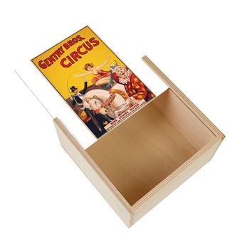Boite Coffret en Bois - Fabulous - Cirque Gentry Circus Clowns Magie ...