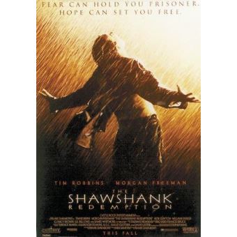 POSTER LES ÉVADÉS (THE SHAWSHA 101,5 cm x 68,5 cm - Achat & prix | fnac