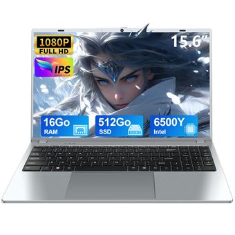 PC portable - 15.6"FHD - 16 Go de RAM 512 Go SSD - Intel® Pentium® Gold ...