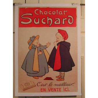 Chocolat Suchard - 24x30 cm - AFFICHE / POSTER - Achat & prix | fnac