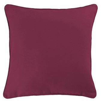 Coussin déco panama - bordeaux - Achat & prix | fnac