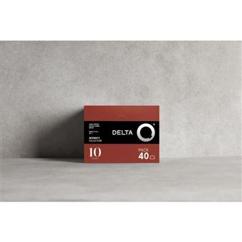 Qalidus n°10 Pack 40 Capsules - Compatible uniquement machines Delta Q ...