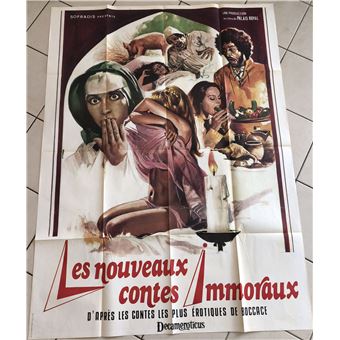 Le nouveaux Contes Immoraux - AFFICHE CINEMA ORIGINALE - Achat & prix ...