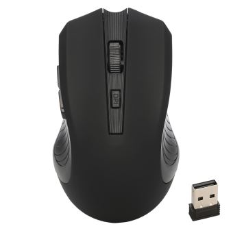 Mini 2,4 GHz sans fil 6 buttoms 1600 DPIOptical Gaming Mice souris pour ...
