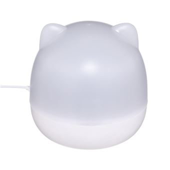 Atmosphera Kids - Veilleuse rotative chat - Blanc - Veilleuses - Achat ...