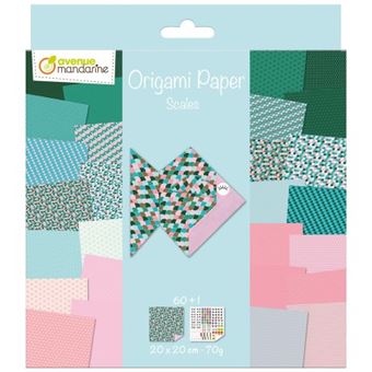 Kit Origami - 20 x 20 cm - 60 feuilles - Origami - Achat & prix | fnac