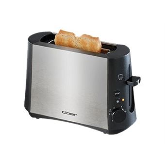 Cloer 3890 - Grille-pain - 1 tranche - 1 Emplacements - inox mat ...