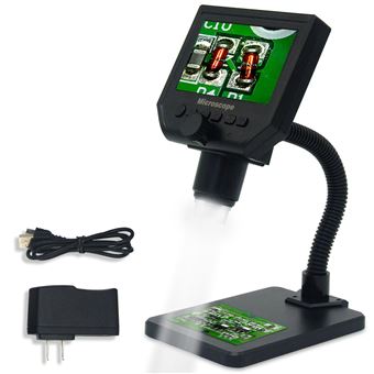 Microscope FISHTEC Numérique Portable Grossissement 600X - Microscope ...