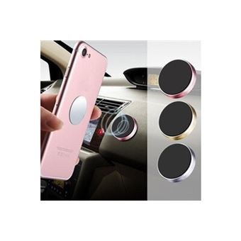 Support voiture collant plat magnetique pour smartphone samsung, huawei, sony, etc aimant ...