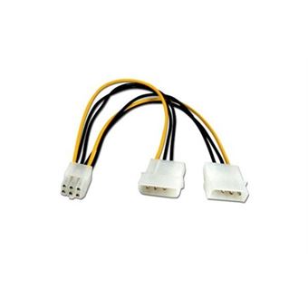 Molex vers 6 broches pci express pcie graphique carte alimentation ...