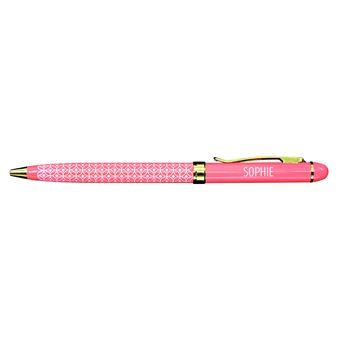 Stylo fin en métal laqué orange - Sophie - Stylo à bille - Achat & prix ...
