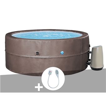 Spa portable Netspa semi-rigide Vita Premium rond Bulles 4-6 places ...