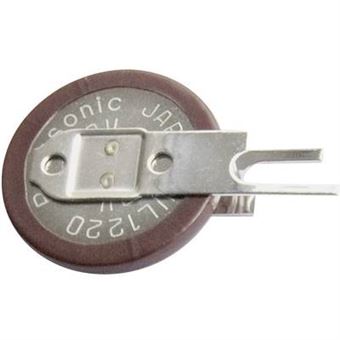 Panasonic VL1220-1VCE Pile bouton rechargeable VL 1220 lithium 7 mAh 3 ...