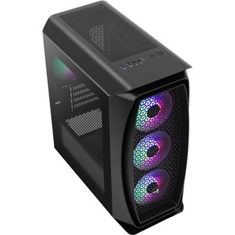 AeroCool Aero One Mini Frost-G-BK-v1 - Black Edition - tour - micro ATX ...