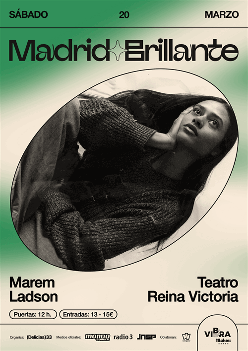 MAREM LADSON en CONCIERTO. Madrid Brillante. 20/03 Teatro Reina ...