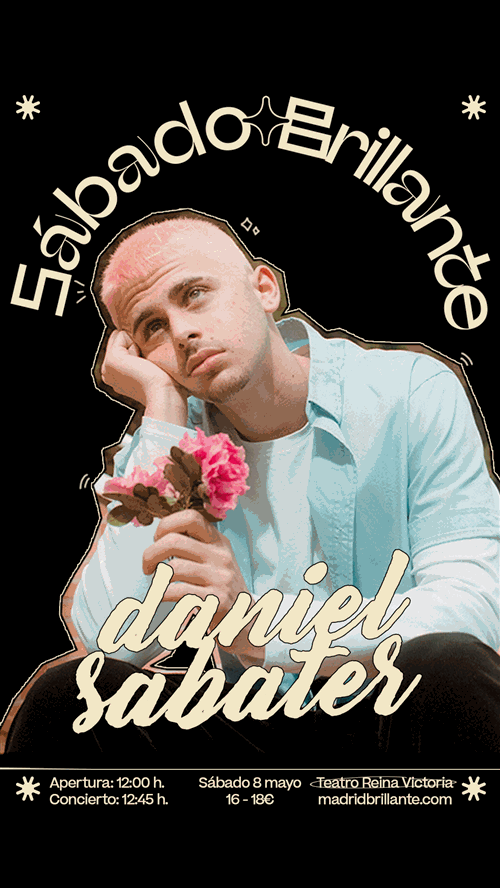 DANIEL SABATER en CONCIERTO. Madrid Brillante. 08/05 Teatro Reina ...