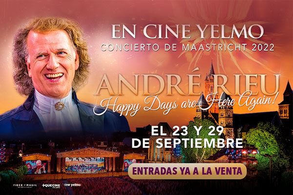 ANDRÉ RIEU. CONCIERTO MAASTRICHT 2022.TE INVITAMOS A LA PROYECCIÓN EN ...