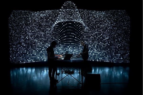 FRANCK VIGROUX & ANTOINE SCHMITT.“ATOTAL” A/V Live. 27/10/22. TEATROS ...