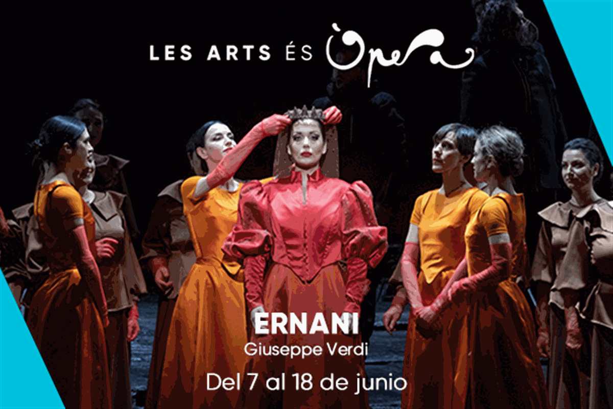 ERNANI. ÓPERA. TE INVITAMOS A LA FUNCIÓN DEL 10/06/23 EN EL PALAU DE ...