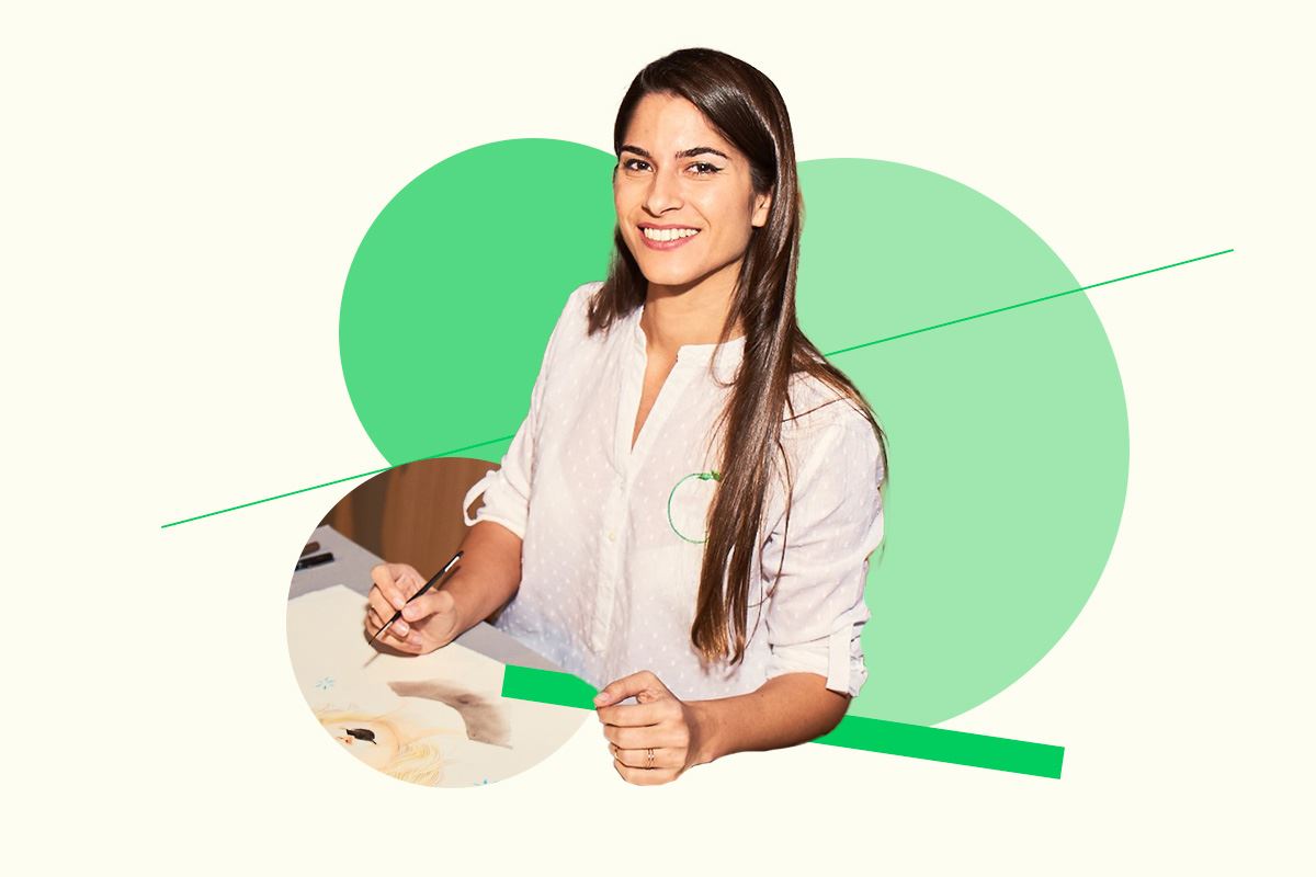 Entrevistamos a María Emegé, una de las acuarelistas más reconocidas ...