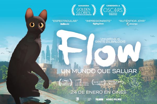 FLOW, UN MUNDO POR SALVAR(24/01 EN CINES).EL 18/01 TE INVITAMOS AL PREESTRENO EN MADRID Y ...