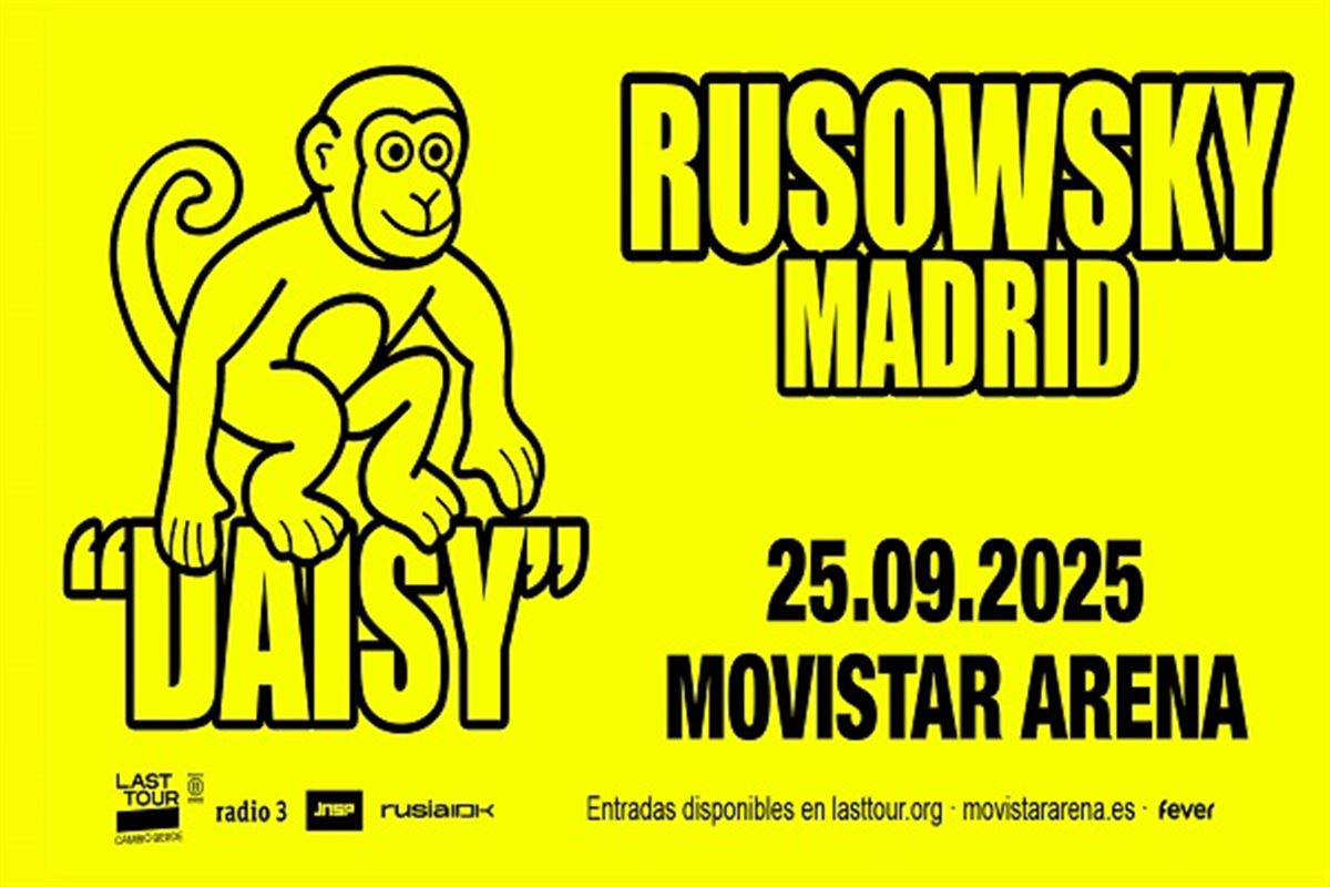 Rusowsky en concierto. 25/09.Movistar Arena. Madrid - Consejos de los ...