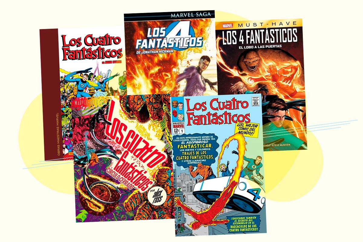 Los mejores cómics de Los 4 Fantásticos: La primera familia de Marvel ...